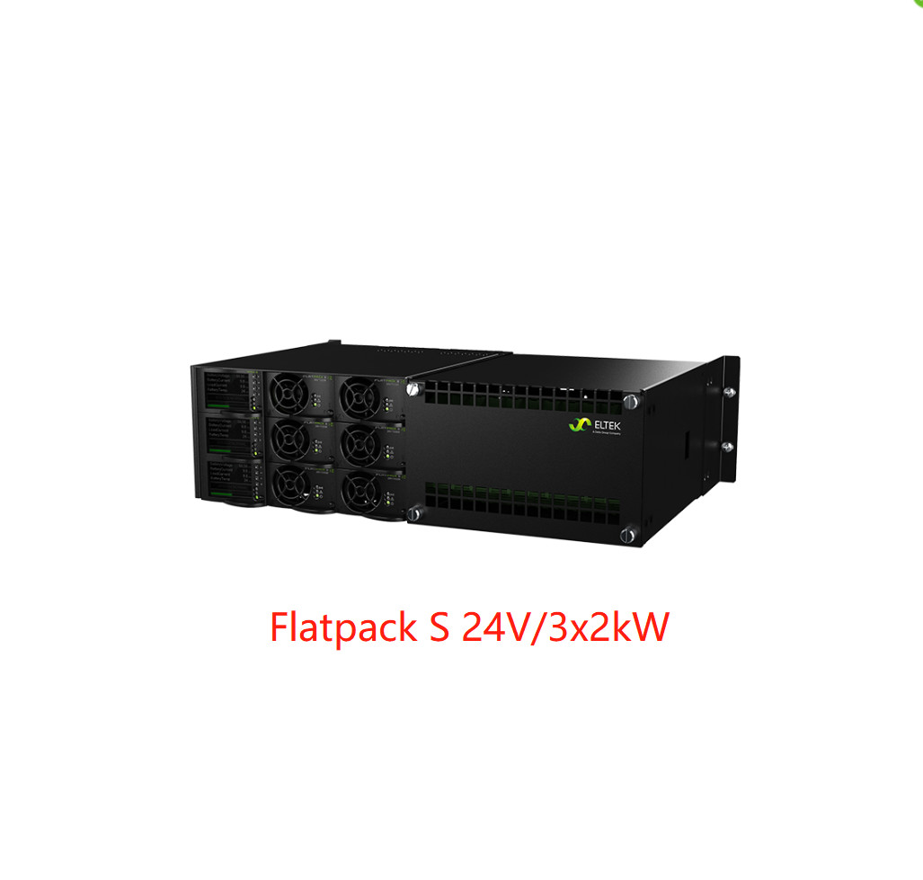 Eltek Flatpack S 3U ระบบ 24V 3*2 KW DC Power Supply CE UL